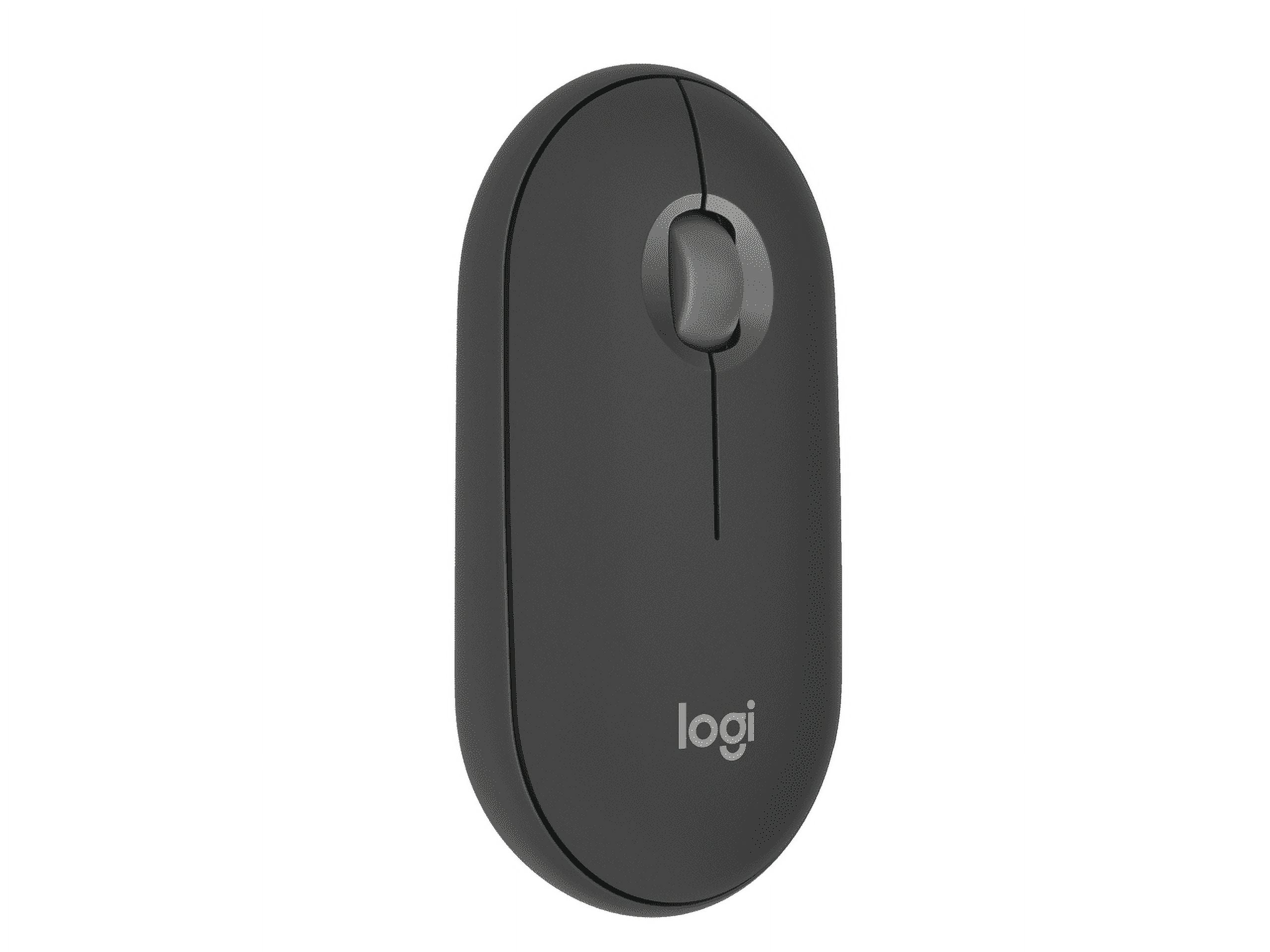Logitech Pebble 2 M350s Mouse - Optical - Wireless - Bluetooth - Tonal ...