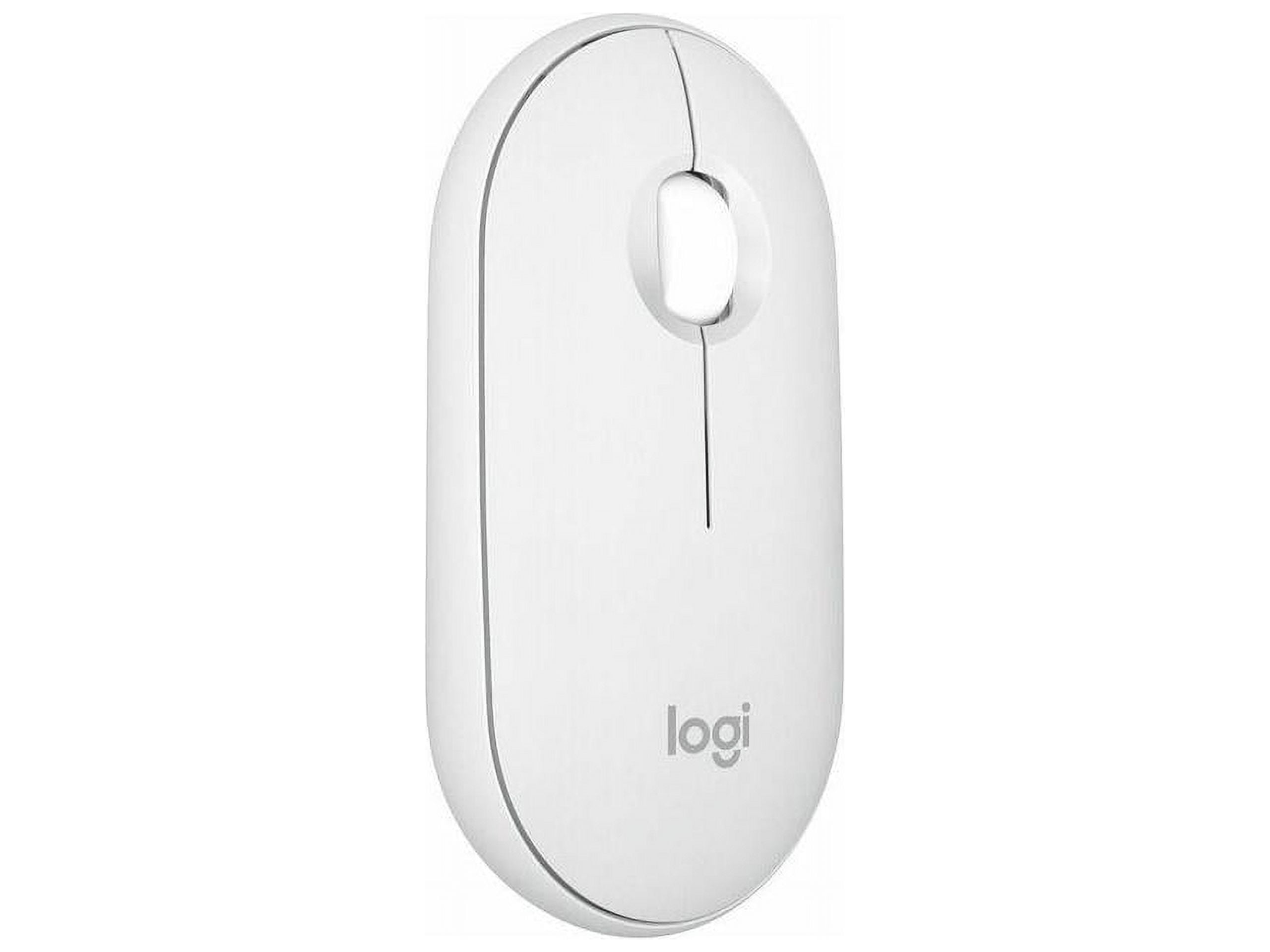 Logitech Pebble 2 M350s Mouse - Optical - Wireless - Bluetooth - Tonal ...