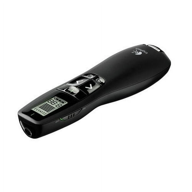 Logitech 910-001350 R800 Wireless Laser Presentation Remote with LCD ...