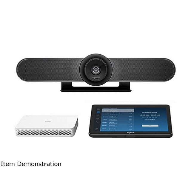 Logitech Room Solutions - MeetUp + RoomMate + Tap IP + Compute Mount ...