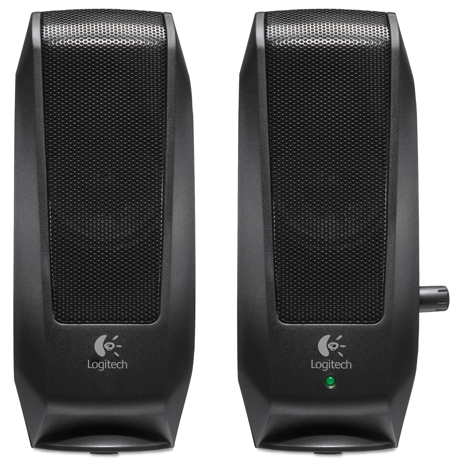 Logitech S120 2.0 Multimedia Speakers, Black - Walmart.com