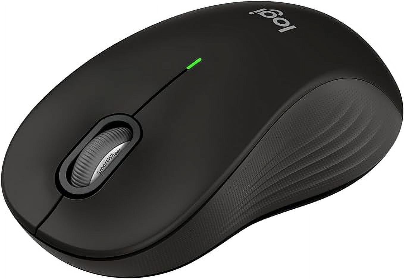 Logitech Signature M550 L Wireless Mouse, Large Hands, Silent Clicks, 2 ...