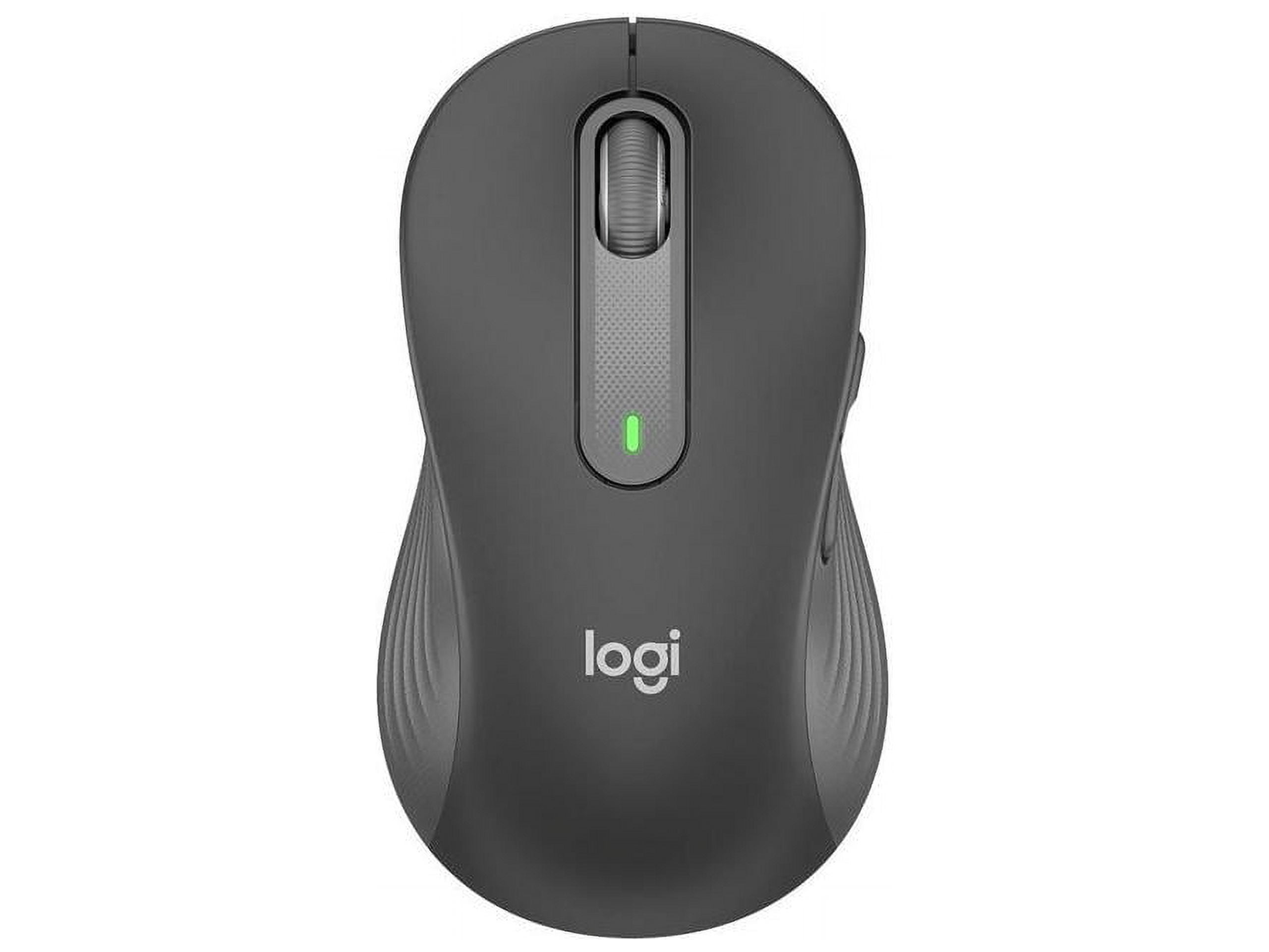 Logitech Signature M650 L LEFT Mouse - Optical - Wireless - Bluetooth ...