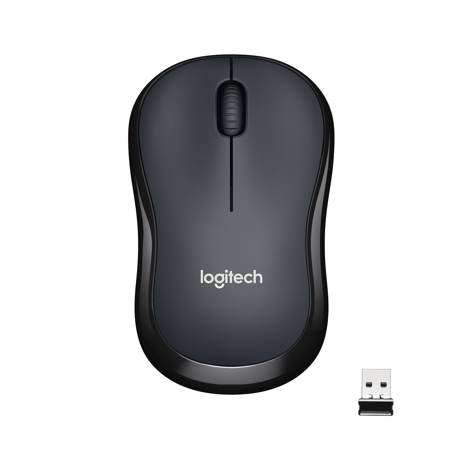 Logitech Full Size Wireless Mouse - Gray - Walmart.com