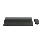 Logitech Quiet, Full-Sized USB Wireless Keyboard and Mouse Set ...
