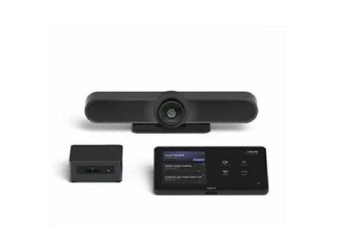 Logitech Small Room Tap + MeetUp + ASUS NUC for Microsoft Teams Rooms - For Meeting Room, Video ...