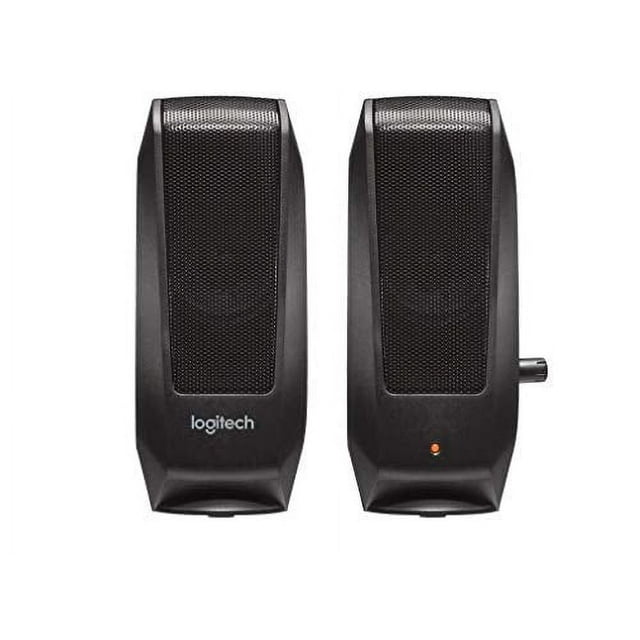Logitech Speaker System S120 2.0 Black, LOG980000010 - Walmart.com