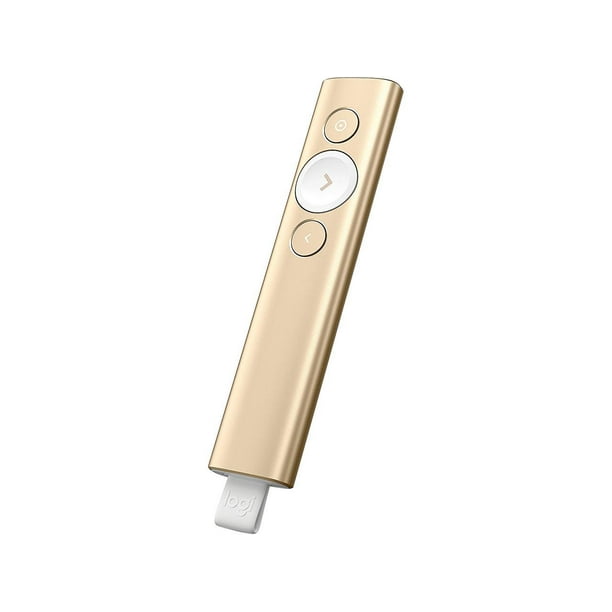 Logitech Spotlight Presentation Remote - Gold - Walmart.com