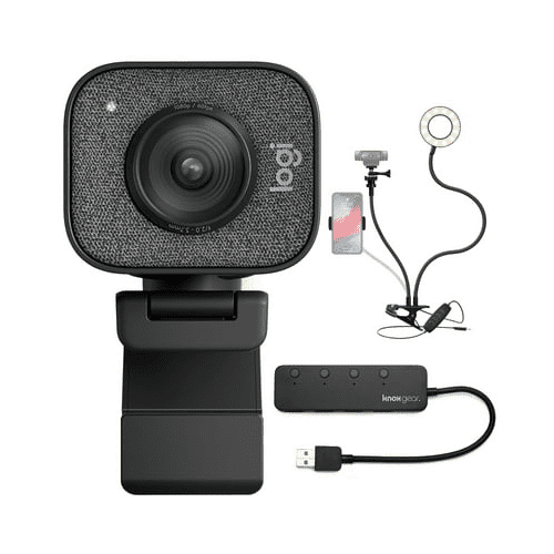 Free Shipping! Logitech StreamCam Plus Webcam with Tripod (Graphite ...