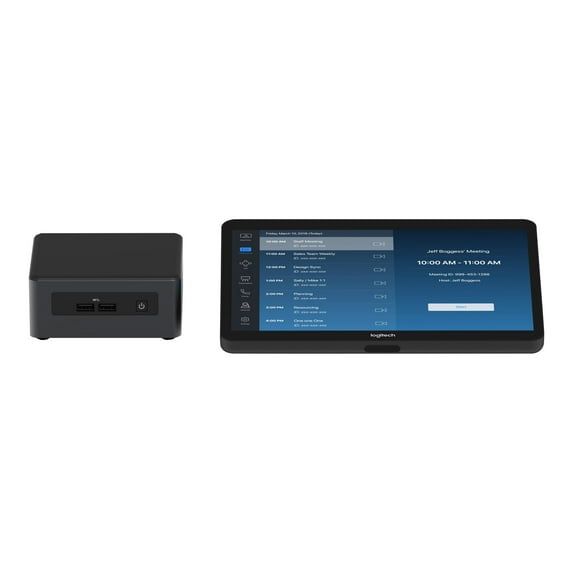 Logitech Tap for Zoom Base Model - Video conferencing kit - with Intel ...
