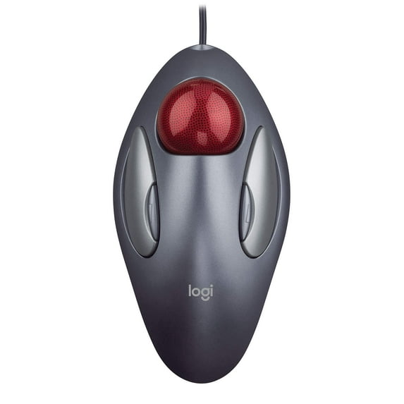 Logitech Trackman Marble Trackball – Wired USB Ergonomic Mouse for ...