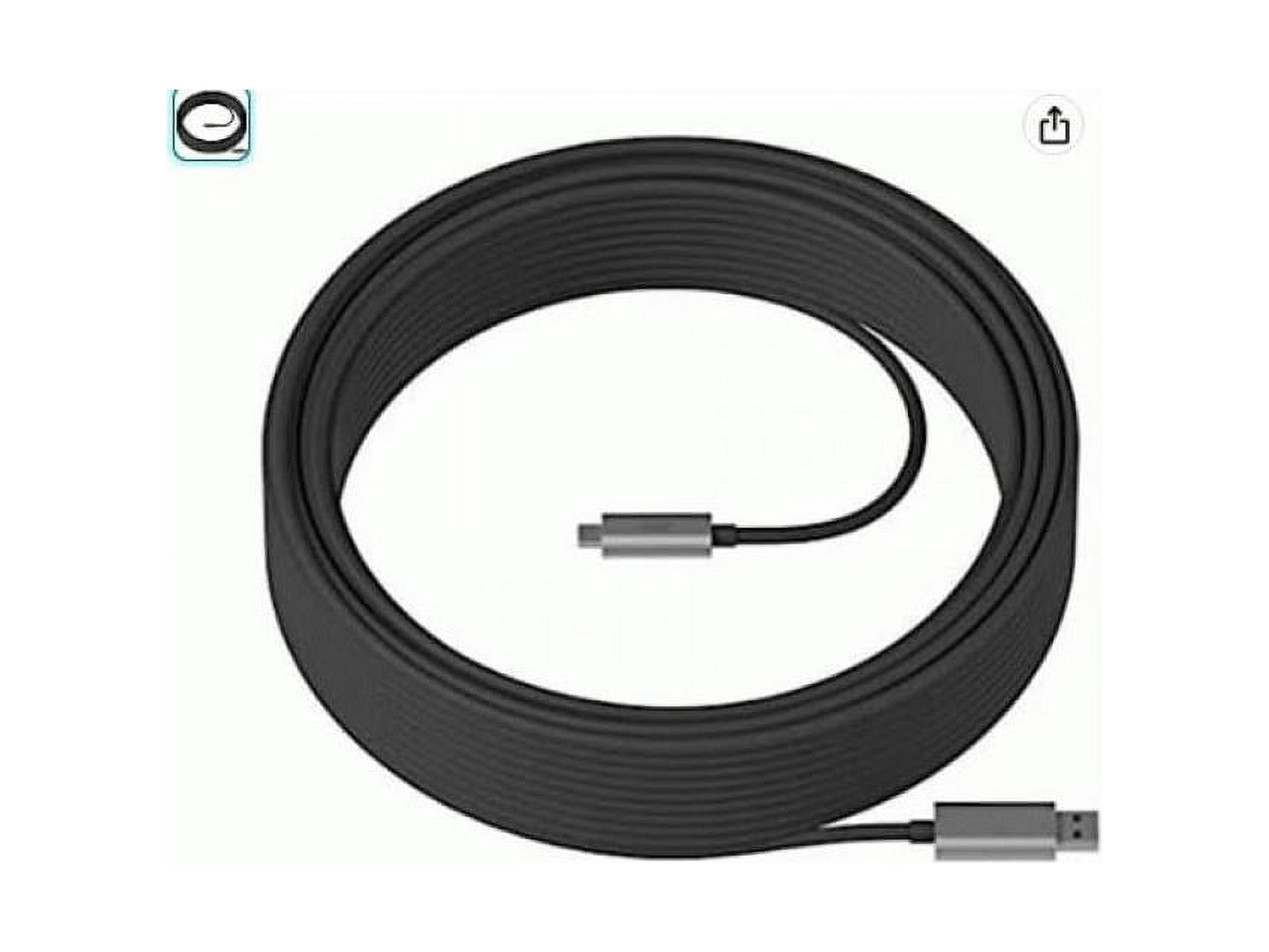 Logitech USB Data Transfer Cable - 16.40 ft USB Data Transfer Cable for ...