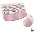Logitech Wave Keys and Lift Ergonomic Wireless Keyboard and Mouse Combo ...