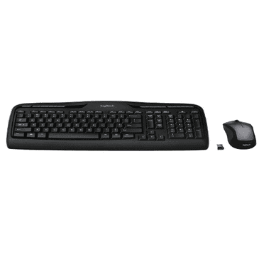 Logitech MK360 Wireless Keyboard and Mouse Combo Set for PC with USB ...