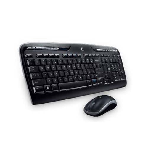 Logitech Wireless Desktop MK320 Keyboard & Mouse - USB-920-002836 ...