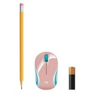 Logitech M187 Wireless Mini Mouse, Black, 1000 dpi, USB, 3 Buttons ...