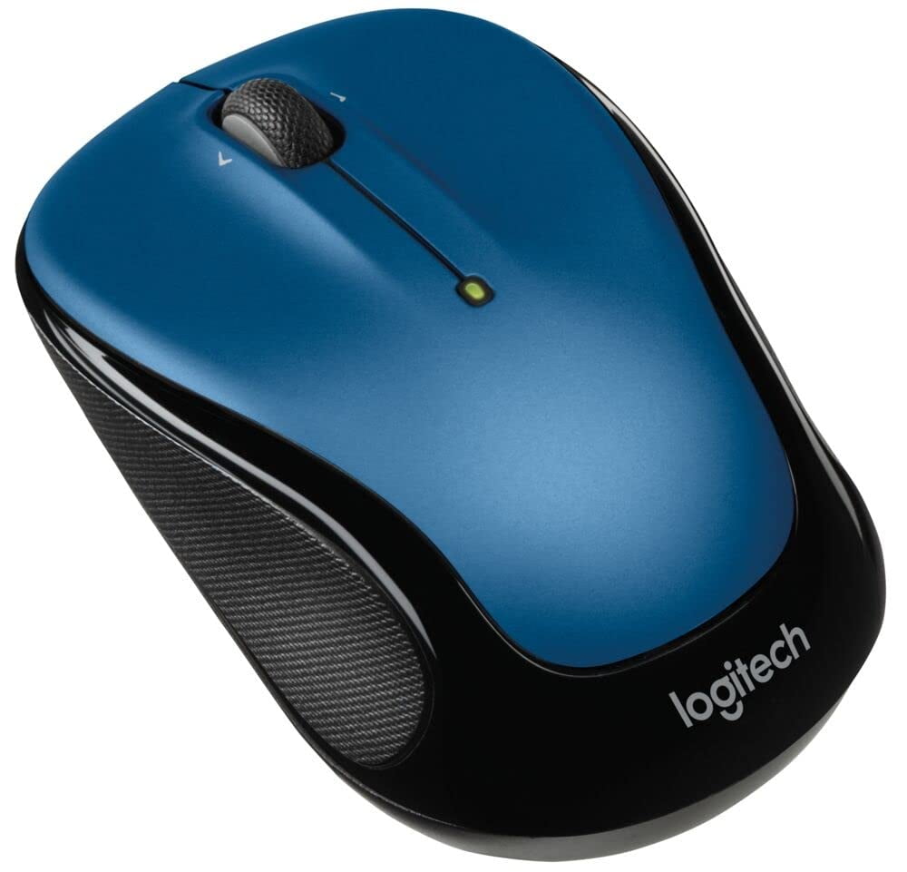 Logitech Wireless Mouse M325 with Designed-For-Web Scrolling - Blue ...