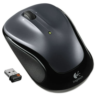 Logitech Compact Wireless Mouse, Gray - Walmart.com