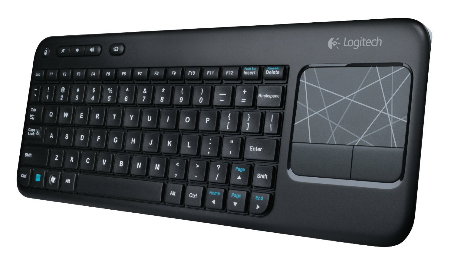 Logitech Wireless Touch Keyboard K400 with Built-In Multi-Touch ...