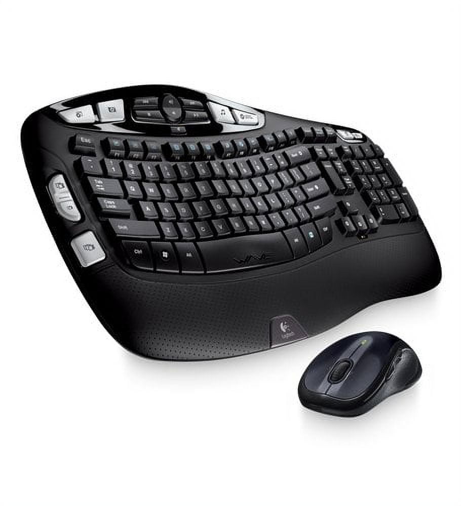 Logitech Ergonomic Performance Wireless Wave Combo Mk550 - Computer Set ...