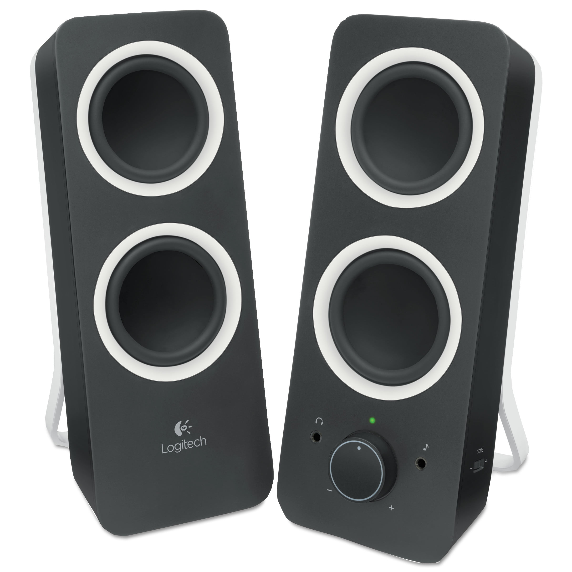 Logitech Z200 Stereo Speakers, Multimedia Sound System, Black - Walmart.com
