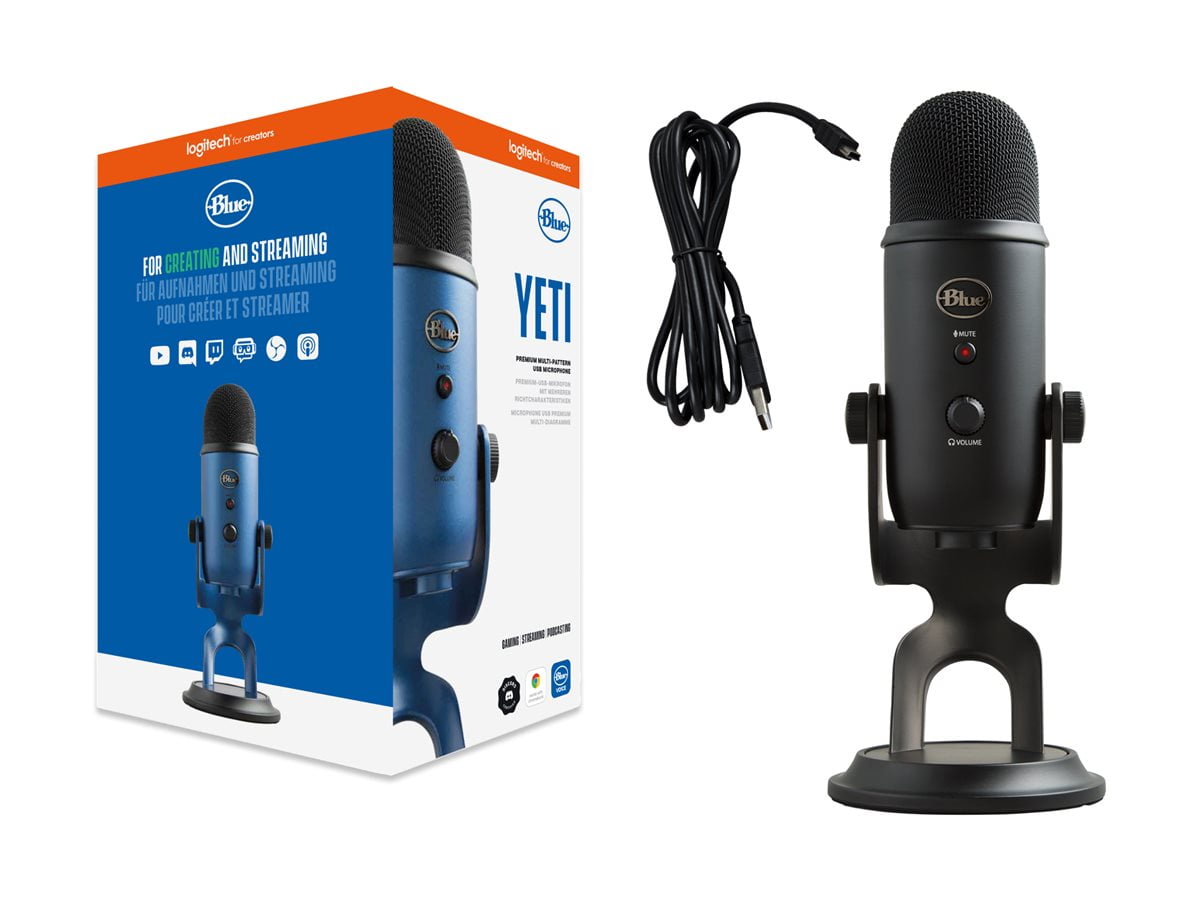 Blue Microphones Yeti - Streamer Bundle microphone - USB - blackout ...