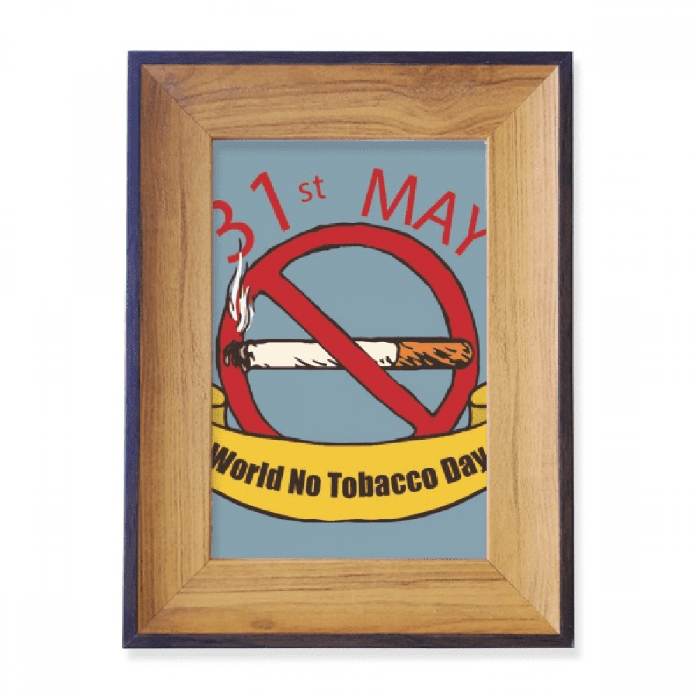 Logo 31st May No Tobacco Day No Smoking Photo Frame Exhibition Display ...