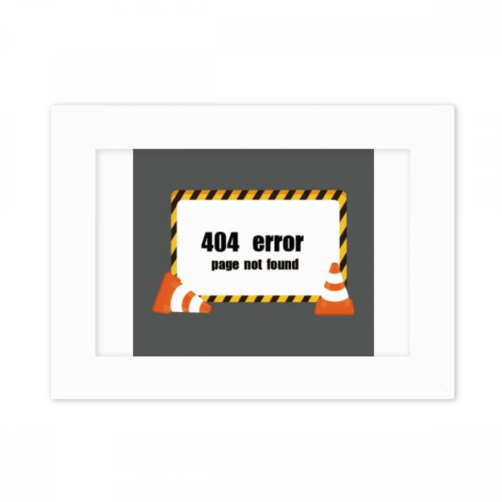 Logo 404 Error Page Not Found Photo Mount Frame Picture Art Painting ...