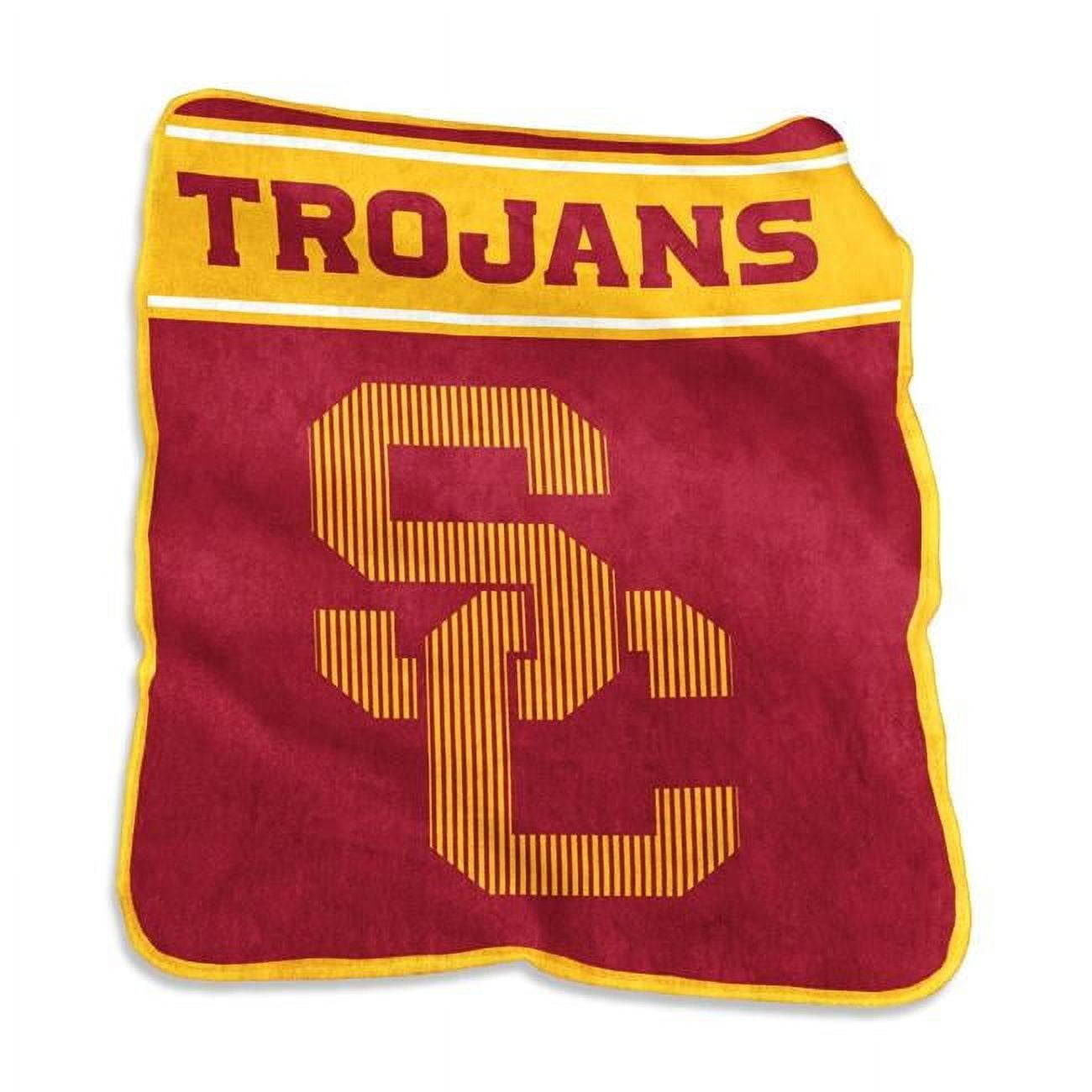 Logo 205-26X 60 x 80 in. USC Trojans Raschel Throw - Large - Walmart.com