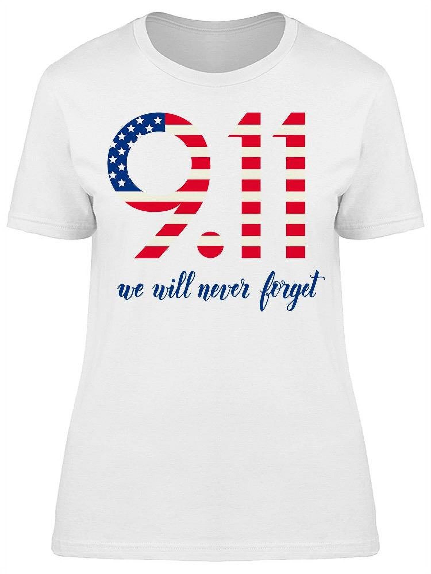 Logo, 9.11 T-Shirt Women -Image by Shutterstock, Female Large - Walmart.com