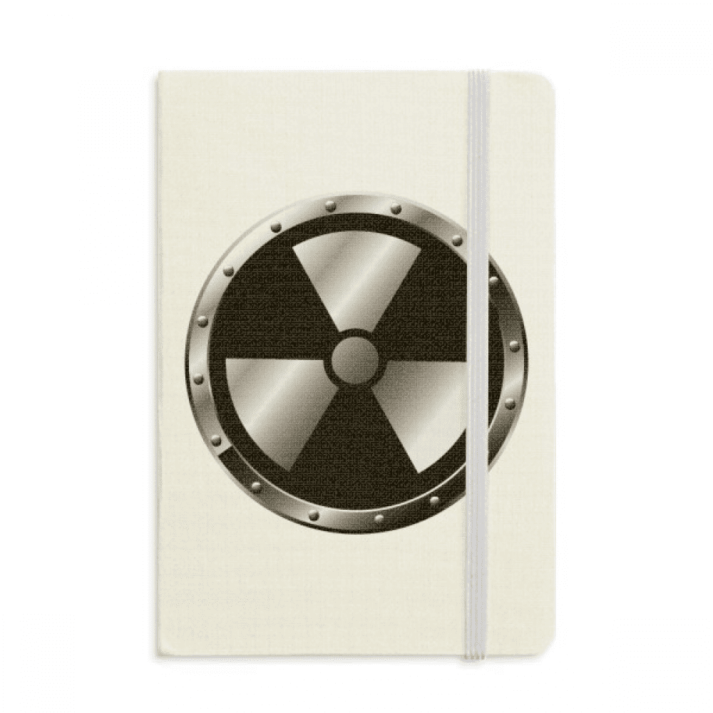 Logo Black Background Radioactive Substances Warning Notebook Official ...