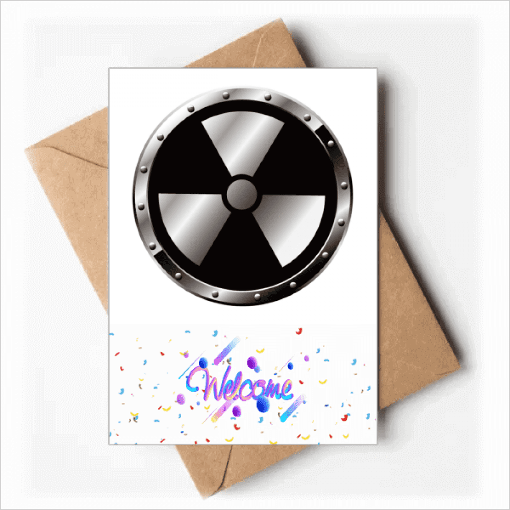 Logo Black Background Radioactive Substances Warning Welcome Back ...