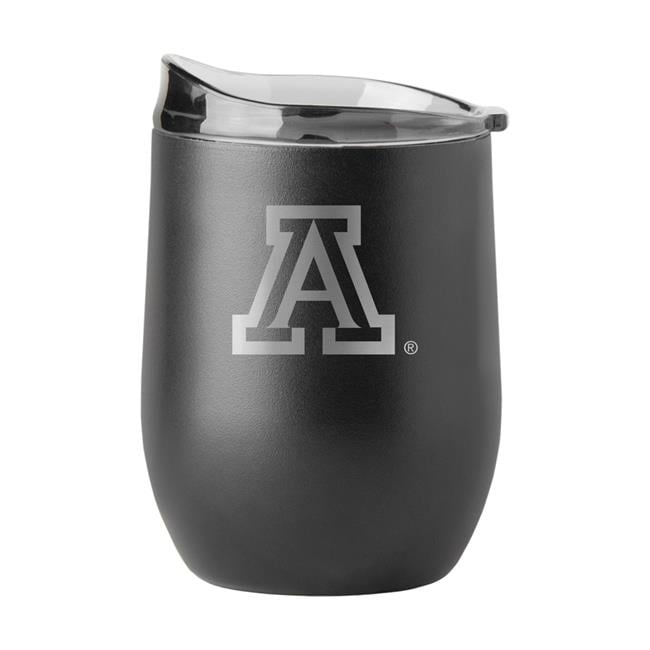 Logo Brands 106-S16PB-BLK-9 Arizona 16 oz Black Etched Powder Coat ...
