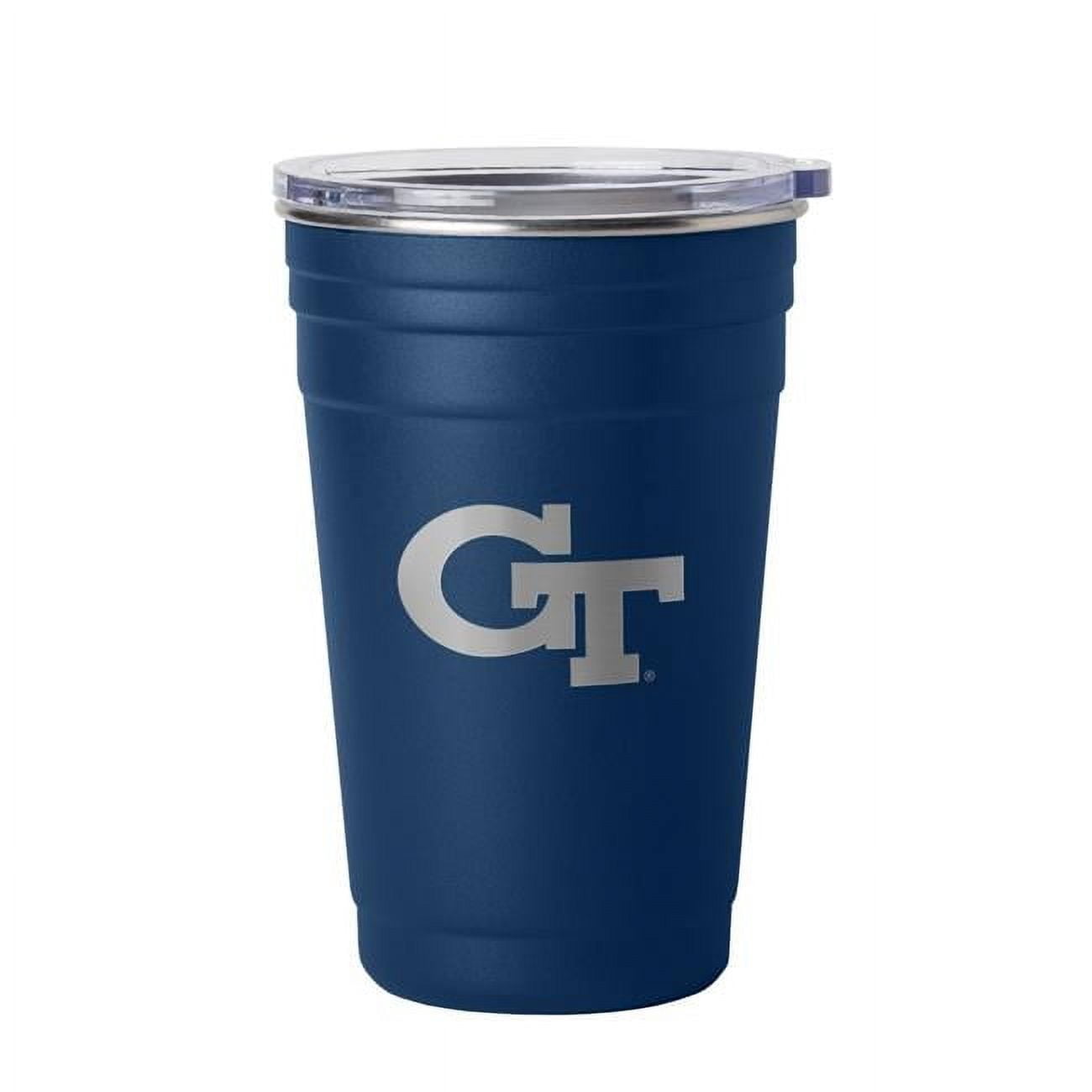 Logo Brands 143-S22TC-9 Georgia Tech 22 oz Etched Stainless Cup ...
