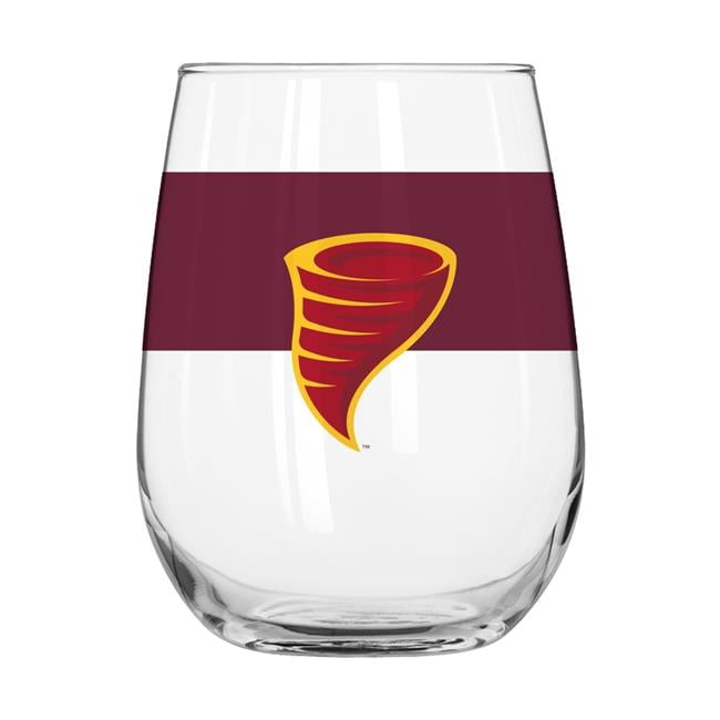 Logo Brands 156-G16CB-11 Iowa State 16 oz Color Block Curved Beverage ...