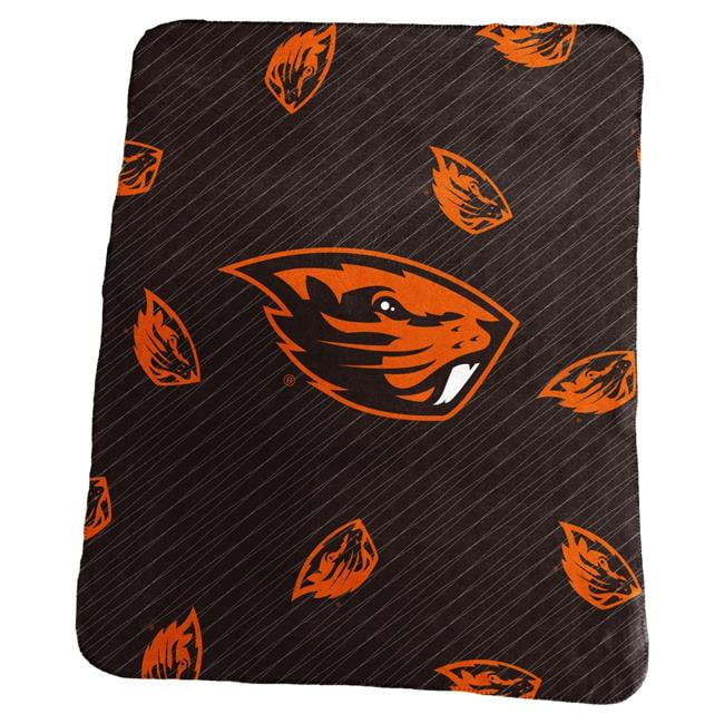 Logo Brands 195-23D Oregon State Repeating Classic Fleece Throw ...