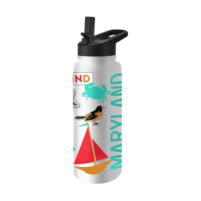 Logo Brands C4711-S34QB-MD63 34 oz NCAA Maryland Terrapins State Pride ...