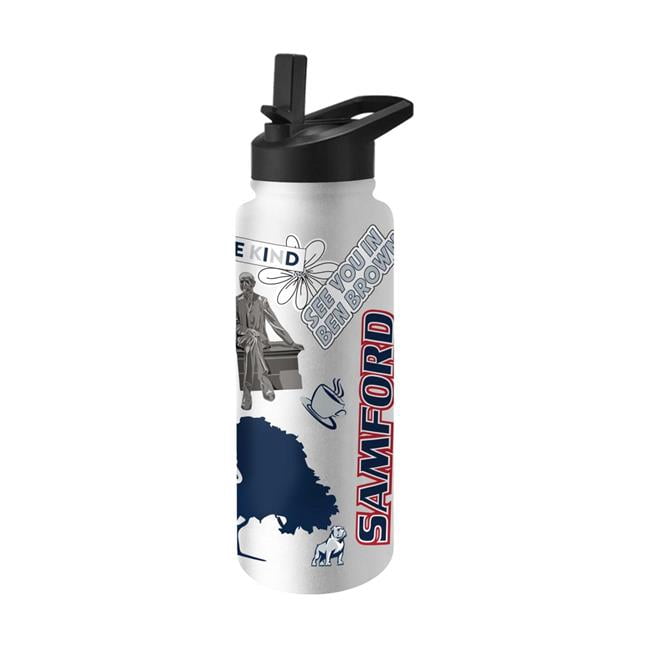 Logo Brands 434-S34QB-63 34 oz Samford Native Quencher Bottle - Walmart.com