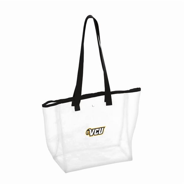 Logo Brands 376-65P VCU Stadium Clear Bag - Walmart Business Supplies
