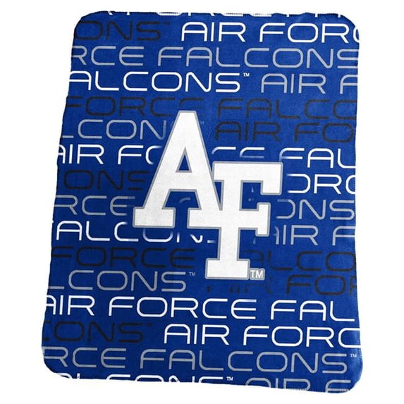 Logo Brands 101-23B 50 x 60 in. Air Force Academy Classic Fleece ...