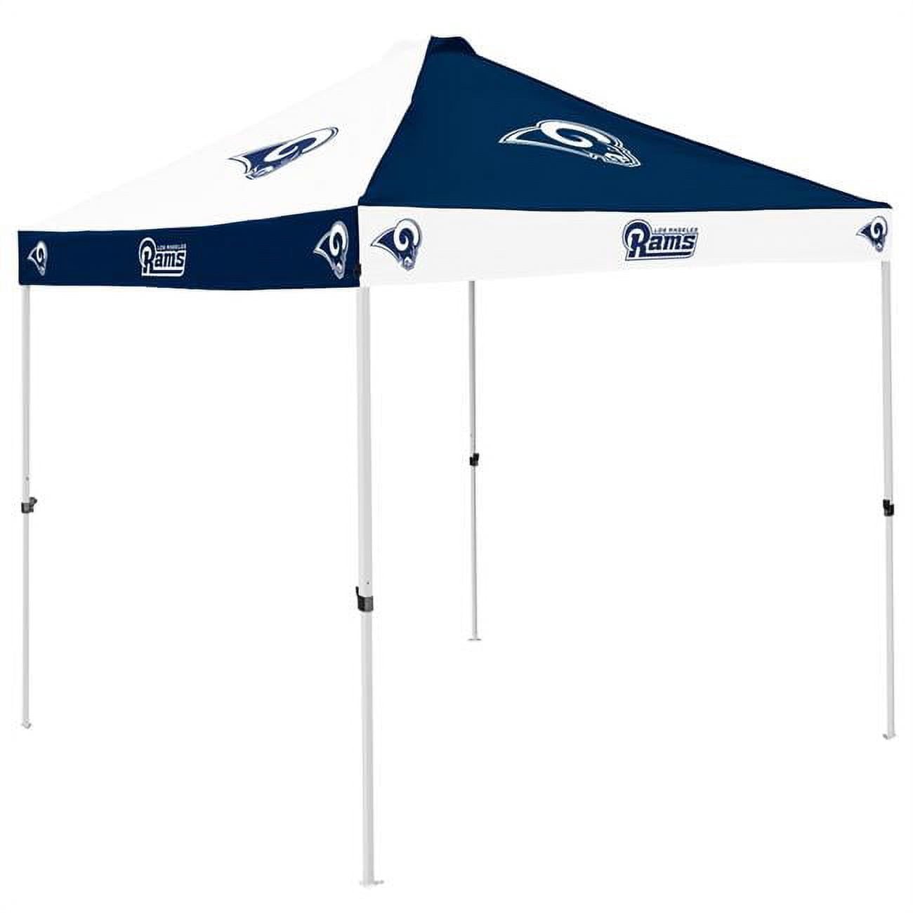 Logo Brands 629-42C-1 9 x 9 in. Los Angeles Rams Navy & White ...