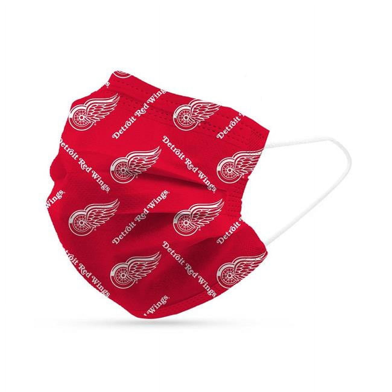 Logo Brands 629362641 Detroit Red Wings Disposable Face Mask - Pack of ...