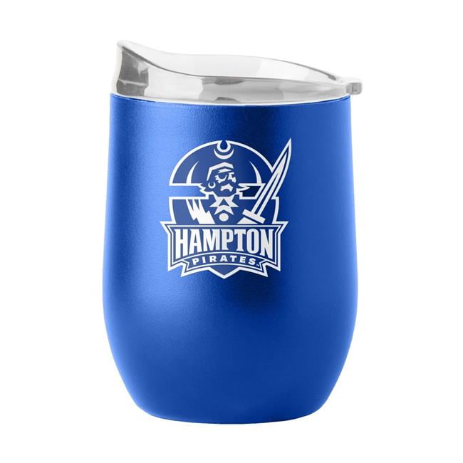 Logo Brands 889-S16PB-34 Hampton University 16 oz Flipside Powder Coat ...