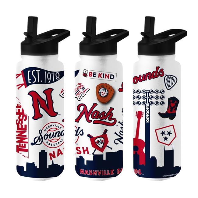 Logo Brands C4520-S34QB-63 Nashville Sounds 34 oz Native Quencher ...