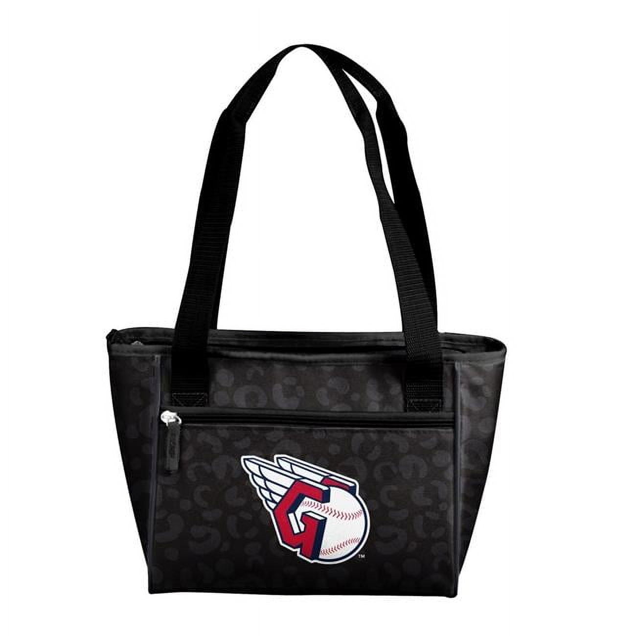 Logo Brands 509-83-L1 Cleveland Guardians Leopard Print 16 Can Cooler ...