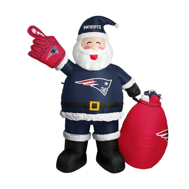 Logo Brands England Patriots Inflatable Santa - Walmart.com