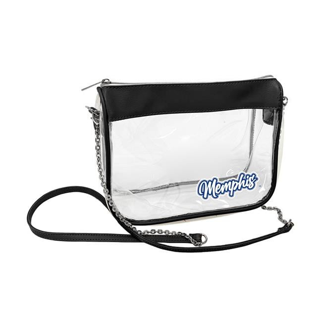 Logo Brands 168-658-BLK Memphis Hype Bag - Clear - Walmart.com