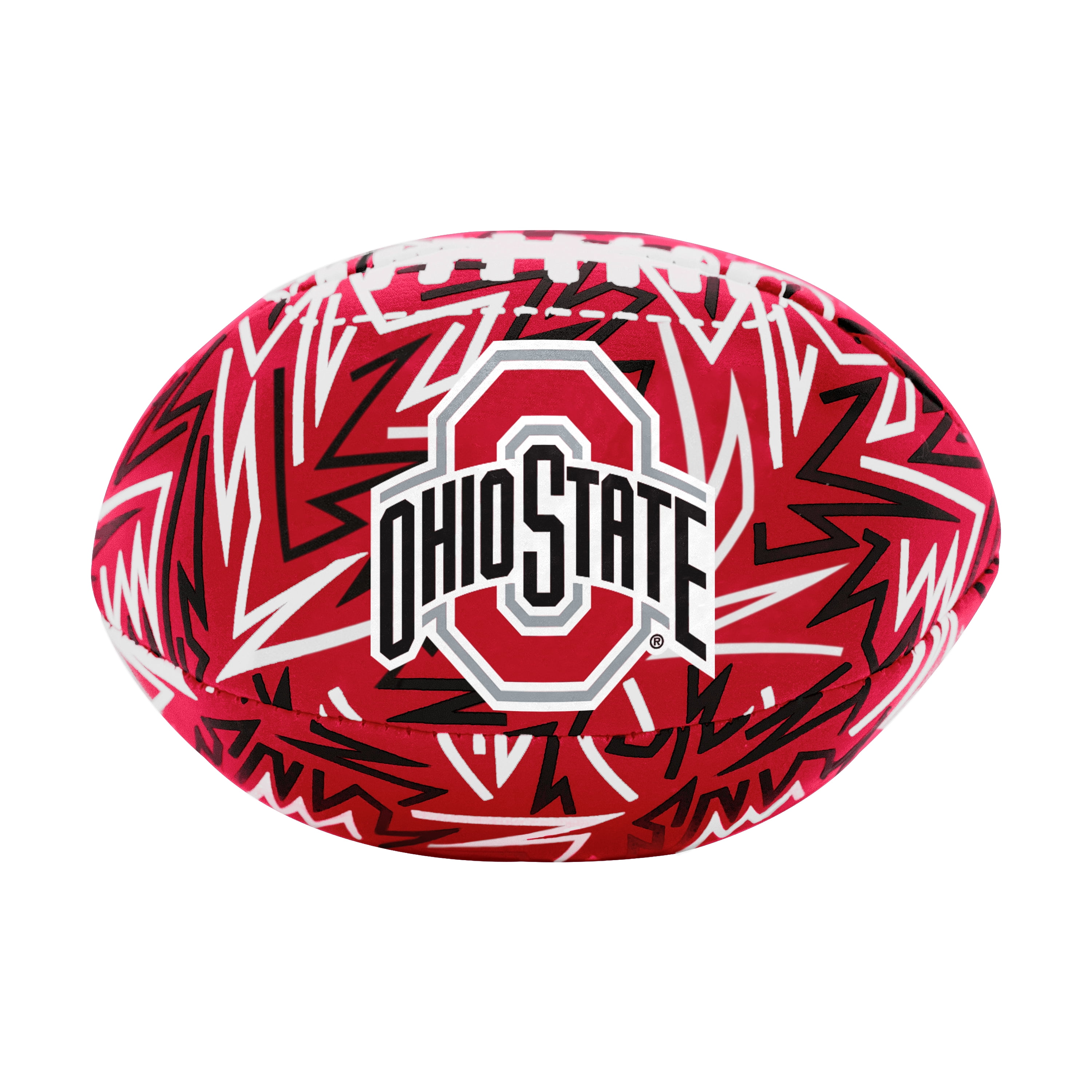 Logo Brands Ohio State Graffiti Micro Plush Football - Ohio State ...
