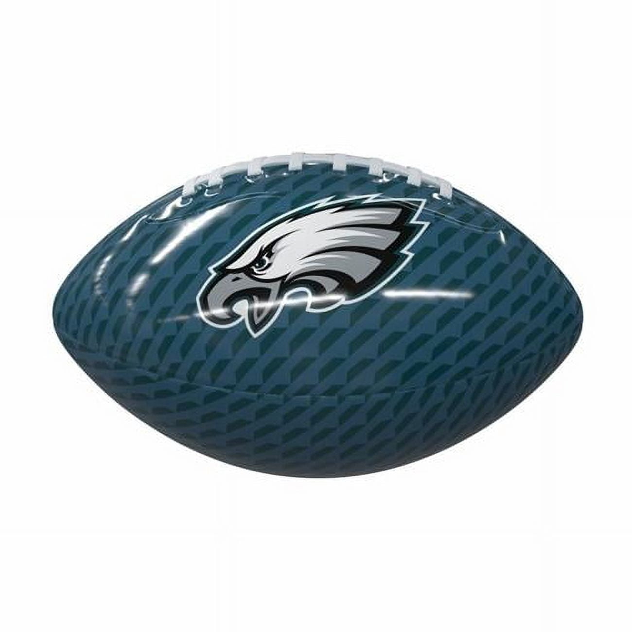 Logo Brands Philadelphia Eagles Carbon Fiber Mini Size Glossy Football ...