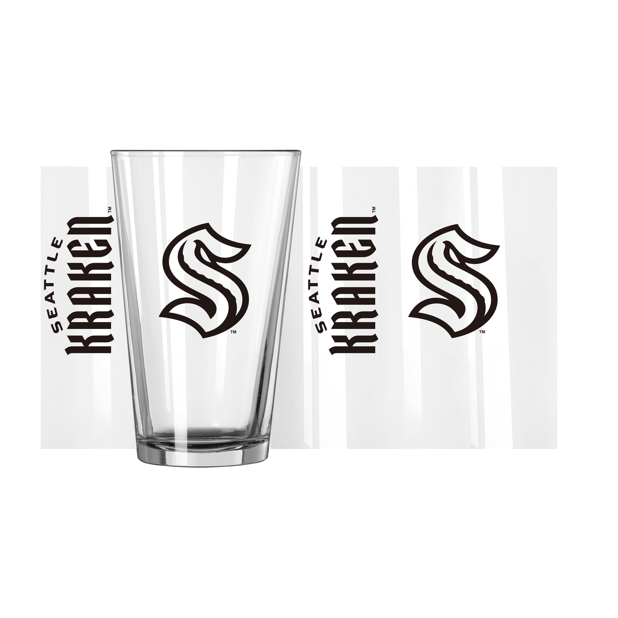 Seattle Kraken 16oz. Team Wordmark Game Day Pint Glass - Walmart.com